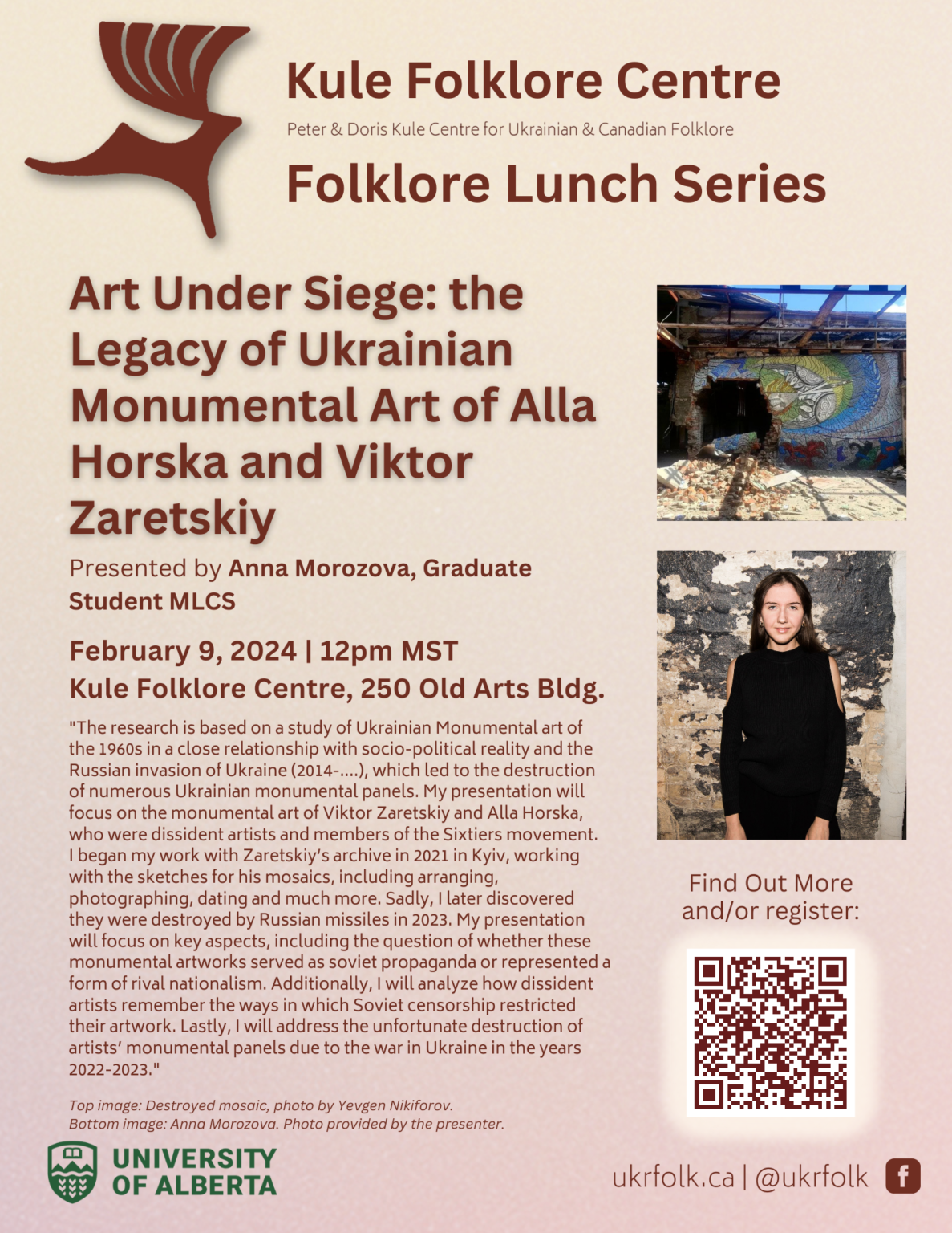 Kule Folklore Lunch – Art Under Siege: the Legacy of Ukrainian ...