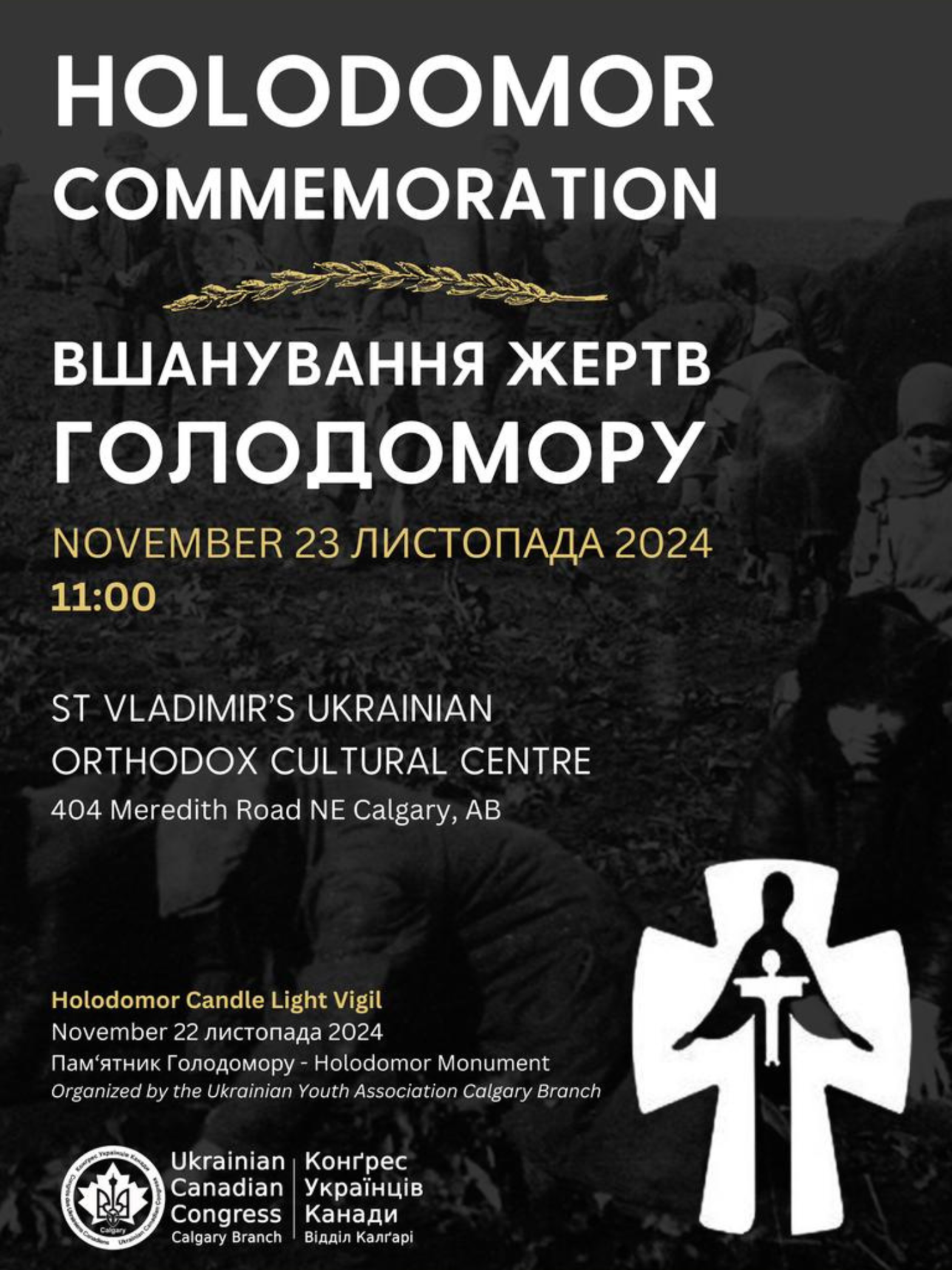 Holodomor – Genocide Commemoration – UCC-APC